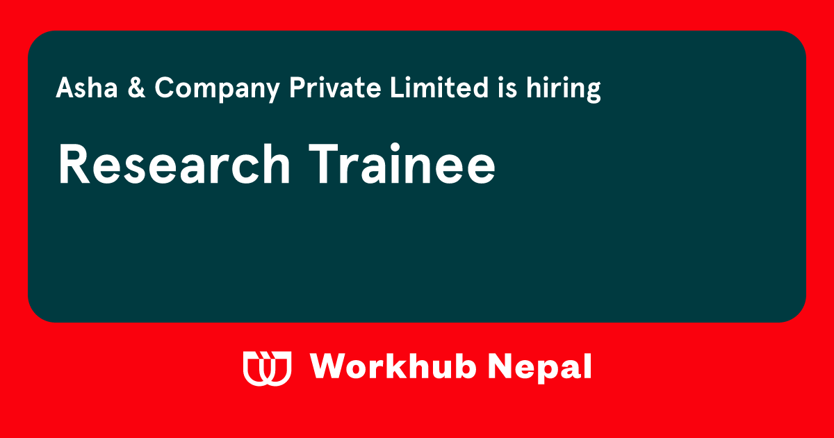 Research Trainee