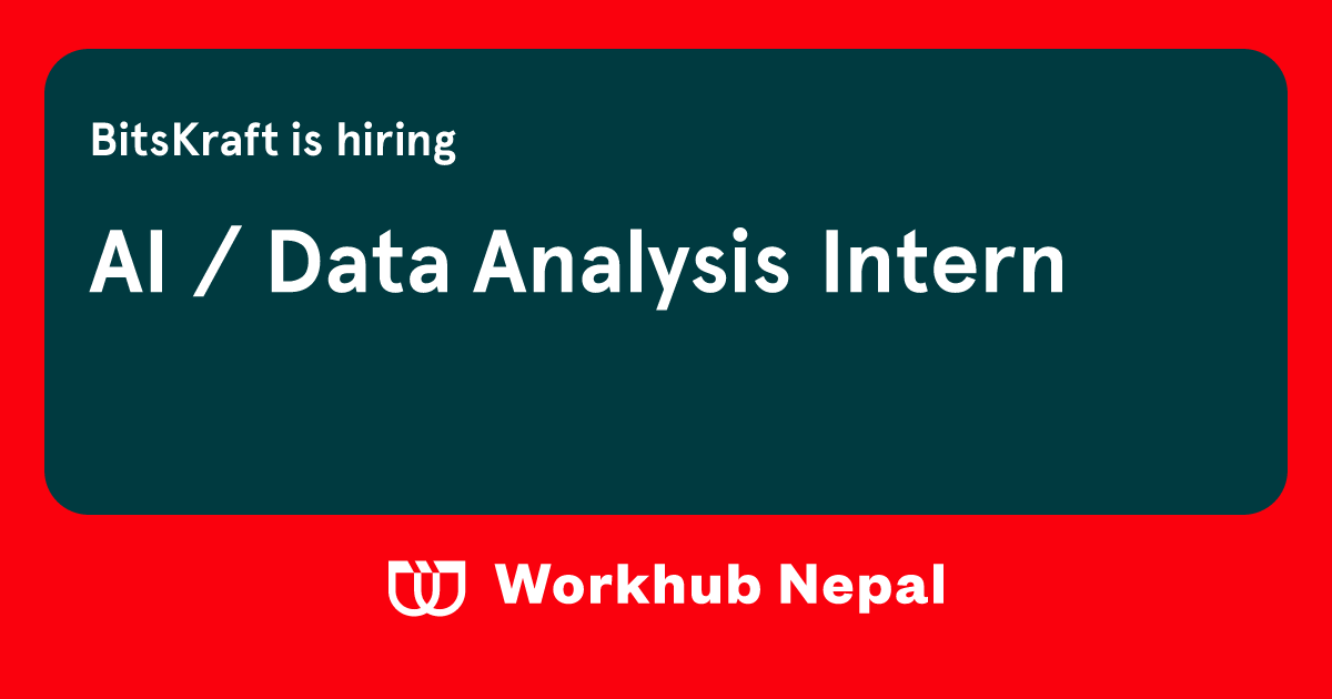 AI / Data Analysis Intern