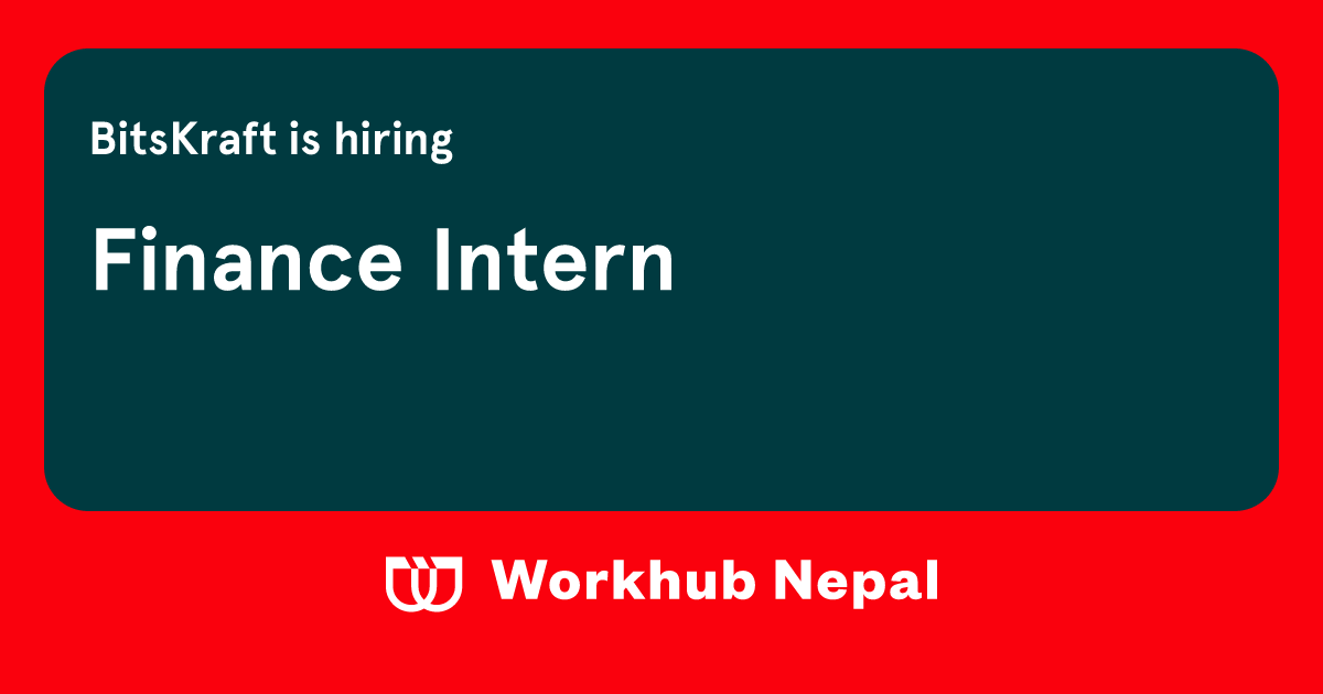 Finance Intern