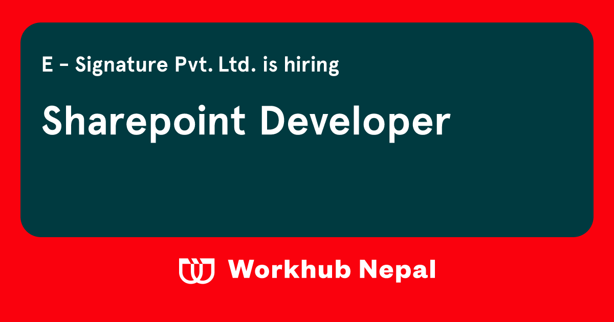 Sharepoint Developer