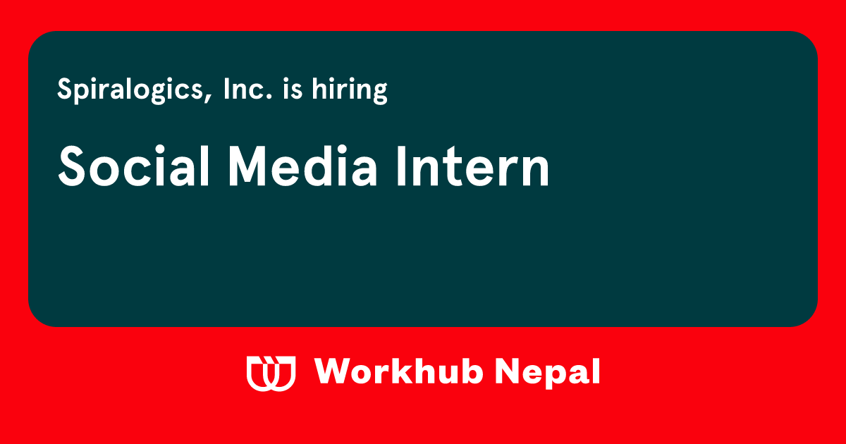 Social Media Intern